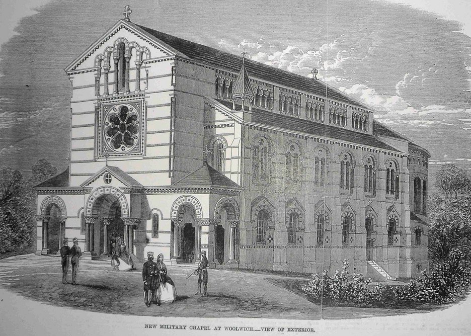 Roofing a ruin: St. George’s Garrison Church, Woolwich | RIBAJ Roofing a ruin: St. George’s Garrison Church, Woolwich | RIBAJ